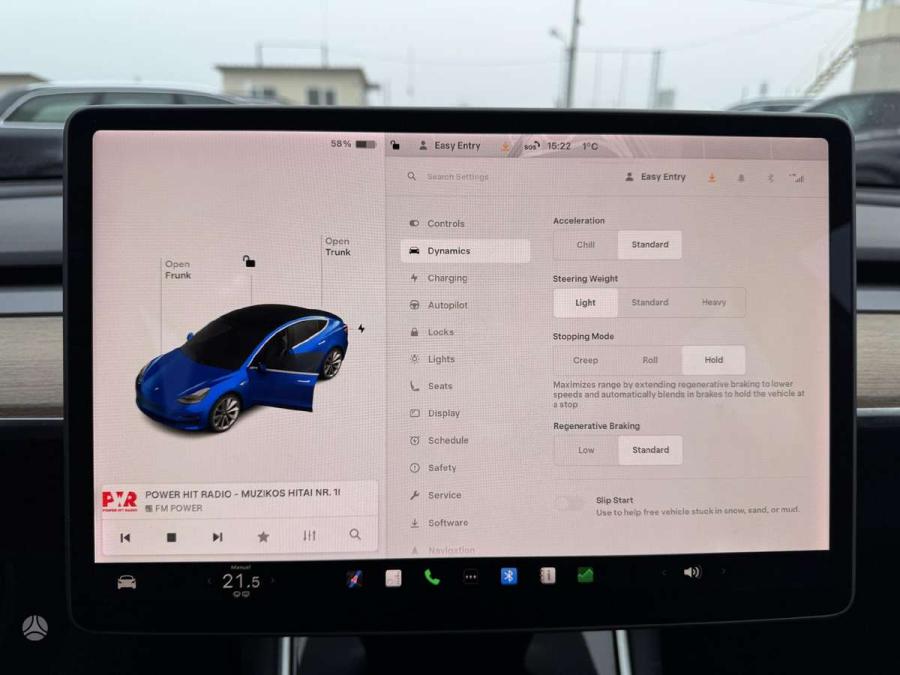 Zils Tesla Model 3 2020 Viļņa, ar dzinēja tilpumu 0.00 L un nobraukumu 182 tūkst. km par 18950 €, foto 21 vietnē AUTOMOTO.COM.LV