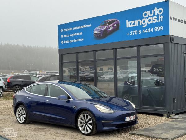 Zils Tesla Model 3 2020 Viļņa, ar dzinēja tilpumu 0.00 L un nobraukumu 182 tūkst. km par 18950 €, foto 2 vietnē AUTOMOTO.COM.LV