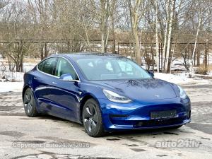 Blue Tesla Model 3 2020 in Tallinn, with an engine capacity of 0.00 L and mileage of 135 thousand km for 20499 €, photo 2 on AUTOMOTO.COM.LV