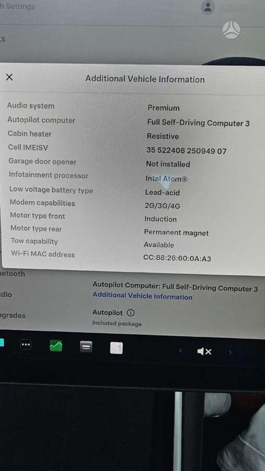 Blue Tesla Model 3 2020 in Vilnius, with an engine capacity of 0.00 L and mileage of 173 thousand km for 19990 €, photo 17 on AUTOMOTO.COM.LV