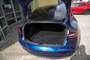 Blue Tesla Model 3 2020 in Tallinn, with an engine capacity of 0.00 L and mileage of 62 thousand km for 24990 €, photo 11 on AUTOMOTO.COM.LV