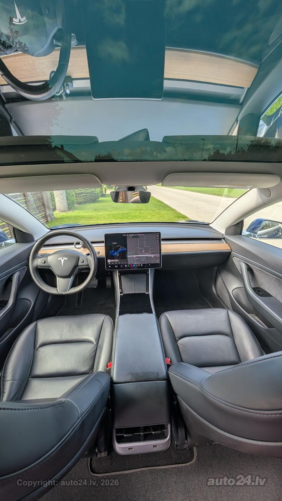 Zils Tesla Model 3 2020 Tallina, ar dzinēja tilpumu 0.00 L un nobraukumu 135 tūkst. km par 20900 €, foto 9 vietnē AUTOMOTO.COM.LV