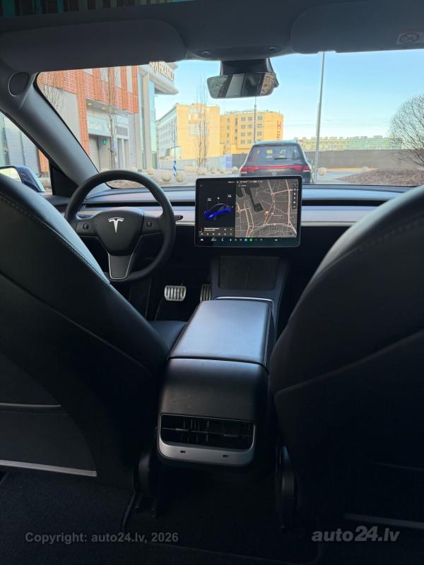 Zils Tesla Model 3 2021 Tallina, ar dzinēja tilpumu 0.00 L un nobraukumu 64 tūkst. km par 32000 €, foto 11 vietnē AUTOMOTO.COM.LV