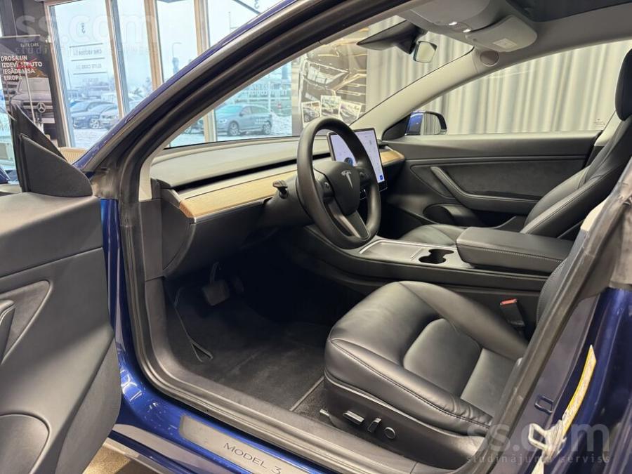 Zils Tesla Model 3 2021 Rīga, ar dzinēja tilpumu 0.00 L un nobraukumu 103 tūkst. km par 26990 €, foto 10 vietnē AUTOMOTO.COM.LV