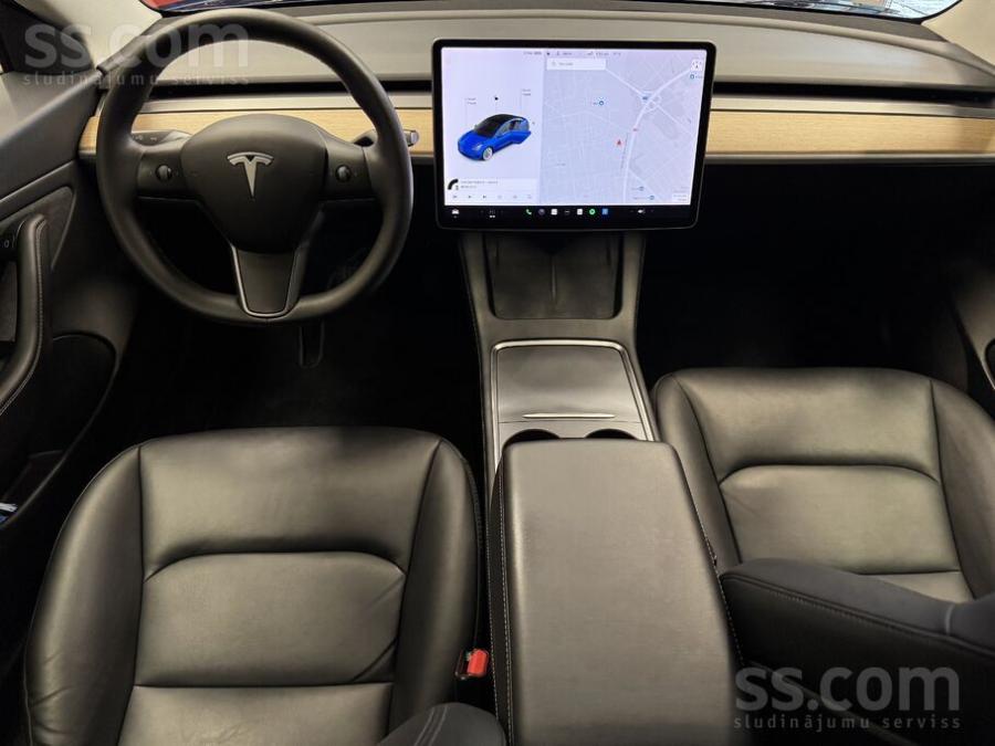 Zils Tesla Model 3 2021 Rīga, ar dzinēja tilpumu 0.00 L un nobraukumu 103 tūkst. km par 26990 €, foto 14 vietnē AUTOMOTO.COM.LV