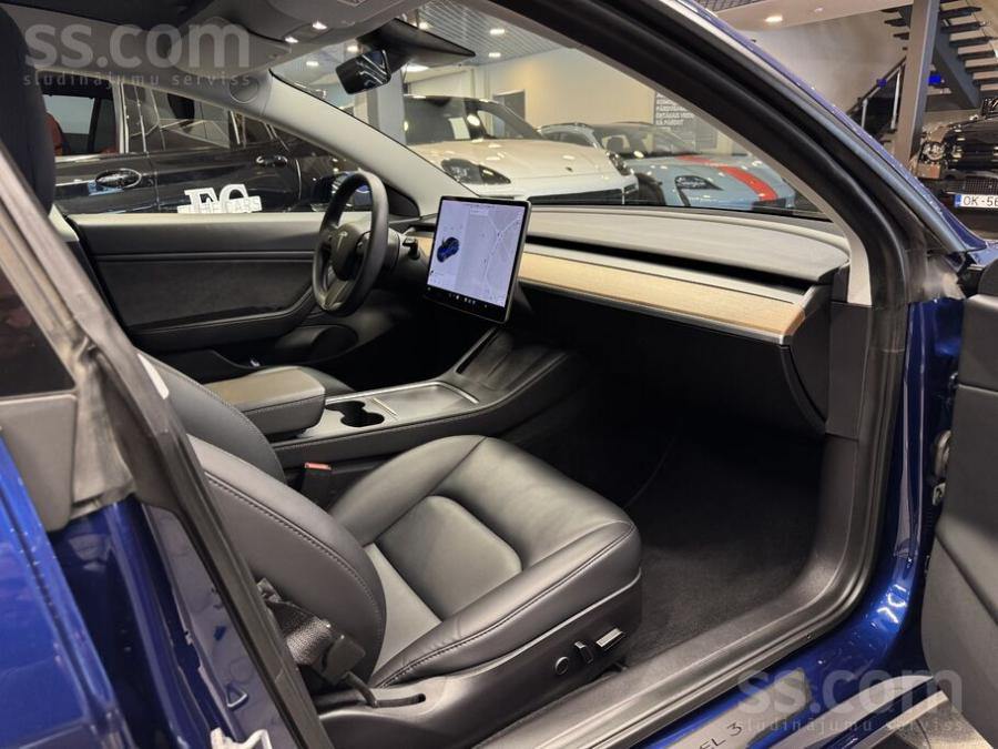 Zils Tesla Model 3 2021 Rīga, ar dzinēja tilpumu 0.00 L un nobraukumu 103 tūkst. km par 26990 €, foto 15 vietnē AUTOMOTO.COM.LV