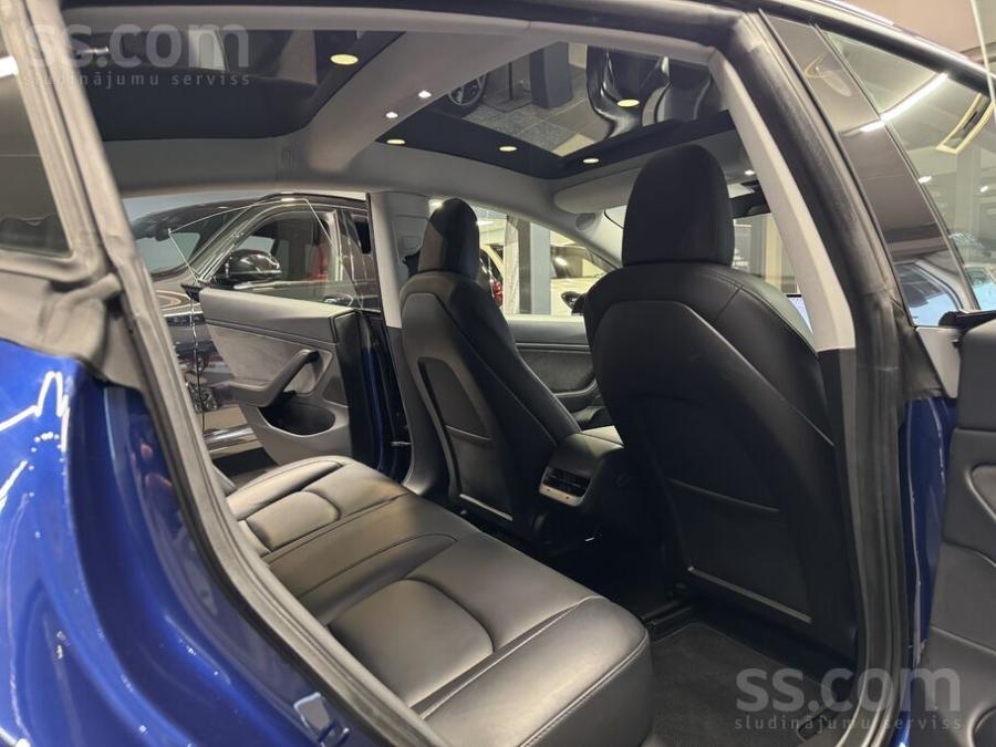 Zils Tesla Model 3 2021 Rīga, ar dzinēja tilpumu 0.00 L un nobraukumu 103 tūkst. km par 26990 €, foto 19 vietnē AUTOMOTO.COM.LV