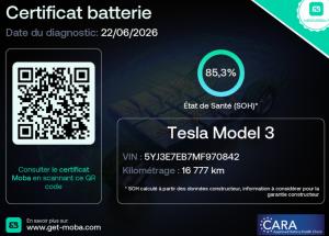 Синий Тесла Модель 3 2021 в Рига, объемом двигателя 0.00 л и пробегом 124 тыс. км за 26990 €, фото 7 на AUTOMOTO.COM.LV