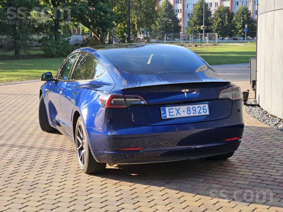 Zils Tesla Model 3 2021 Rīga, ar dzinēja tilpumu 0.00 L un nobraukumu 228 tūkst. km par 18999 €, foto 6 vietnē AUTOMOTO.COM.LV
