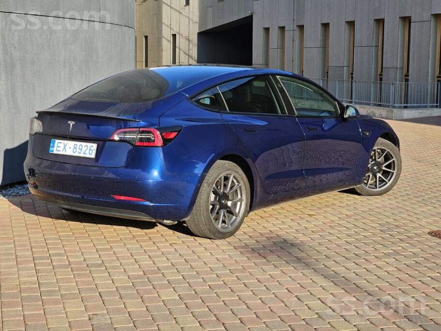 Zils Tesla Model 3 2021 Rīga, ar dzinēja tilpumu 0.00 L un nobraukumu 228 tūkst. km par 18999 €, foto 15 vietnē AUTOMOTO.COM.LV