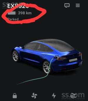 Zils Tesla Model 3 2021 Rīga, ar dzinēja tilpumu 0.00 L un nobraukumu 228 tūkst. km par 18999 €, foto 21 vietnē AUTOMOTO.COM.LV