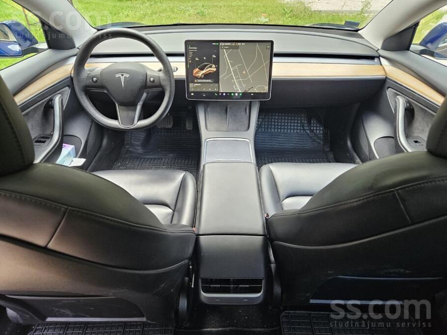 Zils Tesla Model 3 2021 Rīga, ar dzinēja tilpumu 0.00 L un nobraukumu 228 tūkst. km par 18999 €, foto 33 vietnē AUTOMOTO.COM.LV