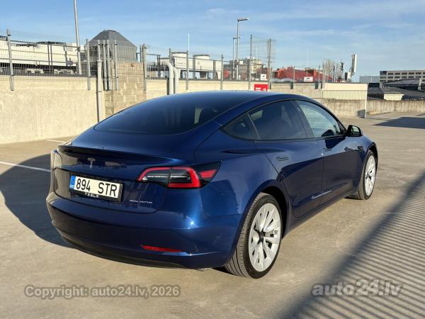 Zils Tesla Model 3 2022 Tallina, ar dzinēja tilpumu 0.00 L un nobraukumu 70 tūkst. km par 30200 €, foto 2 vietnē AUTOMOTO.COM.LV