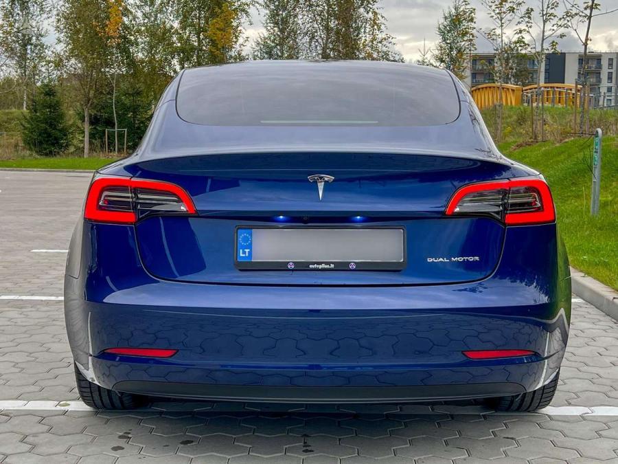 Zils Tesla Model 3 2022 Viļņa, ar dzinēja tilpumu 0.00 L un nobraukumu 69 tūkst. km par 28200 €, foto 7 vietnē AUTOMOTO.COM.LV