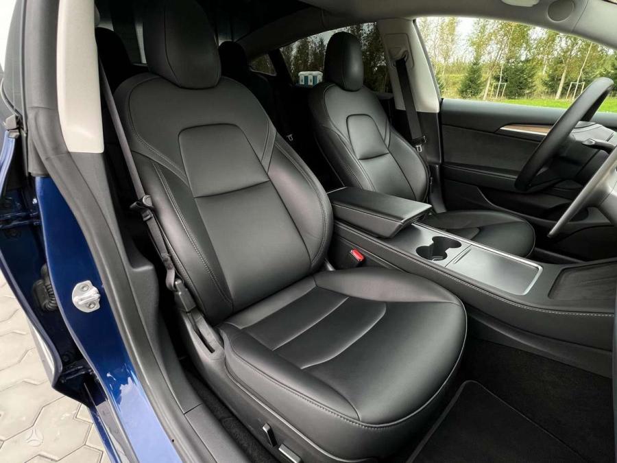 Zils Tesla Model 3 2022 Viļņa, ar dzinēja tilpumu 0.00 L un nobraukumu 69 tūkst. km par 28200 €, foto 13 vietnē AUTOMOTO.COM.LV