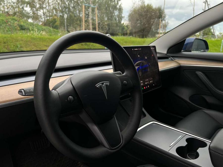 Zils Tesla Model 3 2022 Viļņa, ar dzinēja tilpumu 0.00 L un nobraukumu 69 tūkst. km par 28200 €, foto 15 vietnē AUTOMOTO.COM.LV