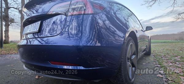 Blue Tesla Model 3 2023 in Riga, with an engine capacity of 0.00 L and mileage of 41 thousand km for 28000 €, photo 4 on AUTOMOTO.COM.LV