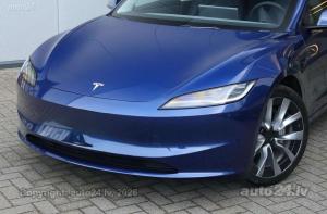 Blue Tesla Model 3 2023 in Tallinn, with an engine capacity of 0.00 L and mileage of 42 thousand km for 41800 €, photo 3 on AUTOMOTO.COM.LV