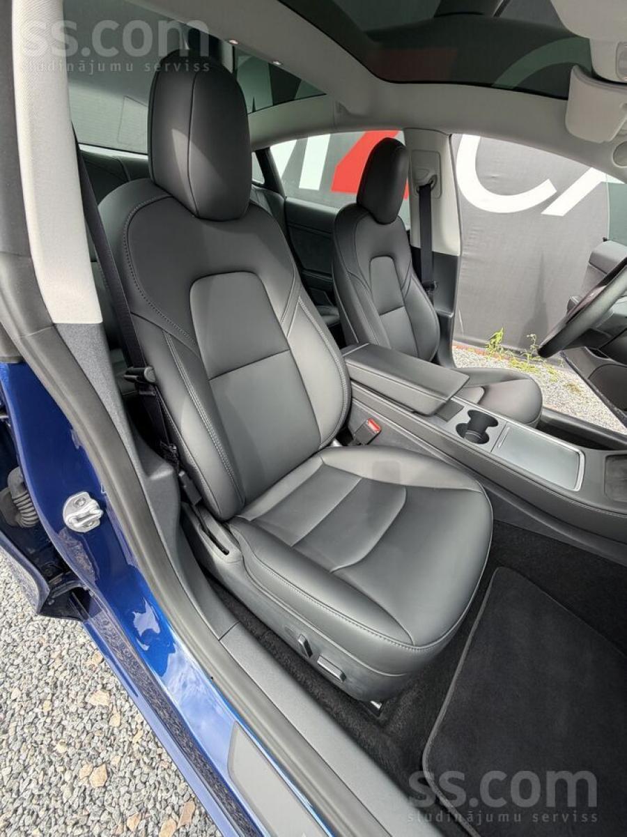 Zils Tesla Model 3 2023 Rīga, ar dzinēja tilpumu 0.00 L un nobraukumu 73 tūkst. km par 32990 €, foto 7 vietnē AUTOMOTO.COM.LV