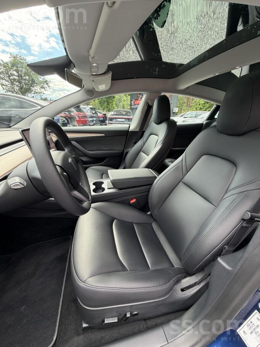 Zils Tesla Model 3 2023 Rīga, ar dzinēja tilpumu 0.00 L un nobraukumu 73 tūkst. km par 32990 €, foto 8 vietnē AUTOMOTO.COM.LV