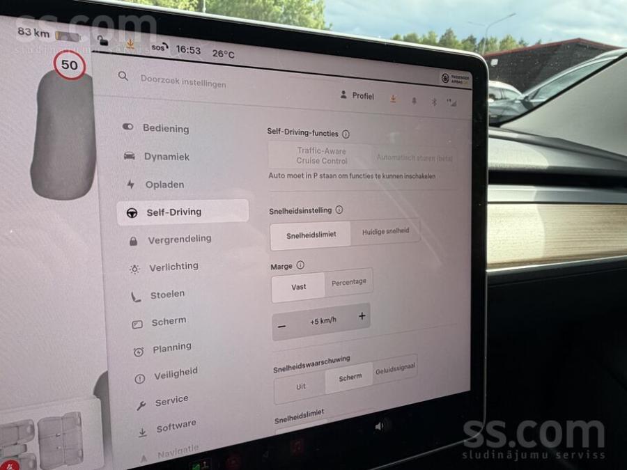 Zils Tesla Model 3 2023 Rīga, ar dzinēja tilpumu 0.00 L un nobraukumu 73 tūkst. km par 32990 €, foto 13 vietnē AUTOMOTO.COM.LV