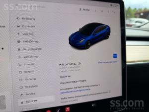 Zils Tesla Model 3 2023 Rīga, ar dzinēja tilpumu 0.00 L un nobraukumu 73 tūkst. km par 32990 €, foto 17 vietnē AUTOMOTO.COM.LV