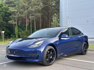 Blue Tesla Model 3 2023 in Vilnius, with an engine capacity of 0.00 L and mileage of 66 thousand km for 30000 €, photo 3 on AUTOMOTO.COM.LV