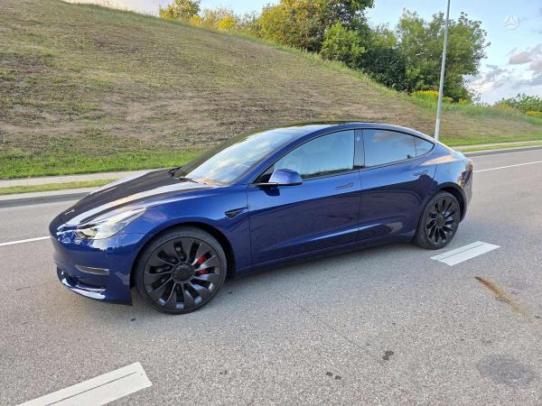 Zils Tesla Model 3 2023 Viļņa, ar dzinēja tilpumu 0.00 L un nobraukumu 37 tūkst. km par 33750 €, foto 7 vietnē AUTOMOTO.COM.LV