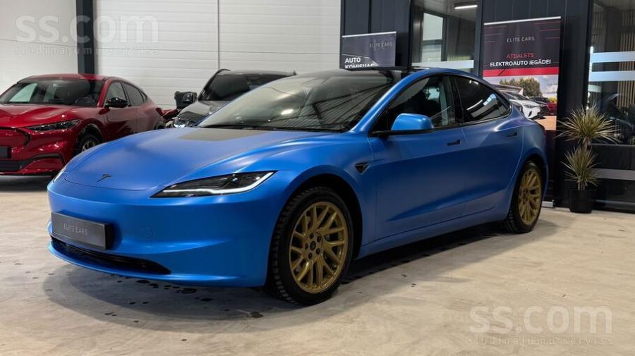 Zils Tesla Model 3 2023 Rīga, ar dzinēja tilpumu 0.00 L un nobraukumu 57 tūkst. km par 32490 €, foto 6 vietnē AUTOMOTO.COM.LV