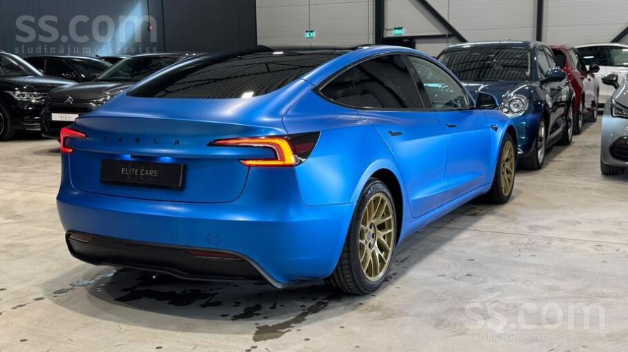 Zils Tesla Model 3 2023 Rīga, ar dzinēja tilpumu 0.00 L un nobraukumu 57 tūkst. km par 32490 €, foto 7 vietnē AUTOMOTO.COM.LV