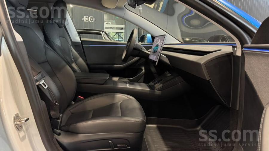 Zils Tesla Model 3 2023 Rīga, ar dzinēja tilpumu 0.00 L un nobraukumu 57 tūkst. km par 32490 €, foto 17 vietnē AUTOMOTO.COM.LV