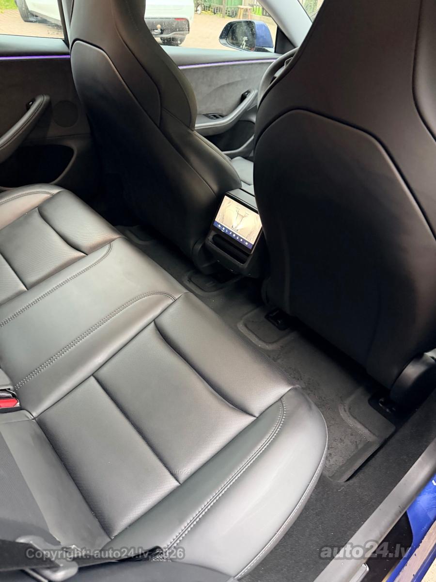 Blue Tesla Model 3 2024 in Tallinn, with an engine capacity of 0.00 L and mileage of 20 thousand km for 51900 €, photo 8 on AUTOMOTO.COM.LV