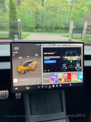 Blue Tesla Model 3 2024 in Tallinn, with an engine capacity of 0.00 L and mileage of 20 thousand km for 51900 €, photo 16 on AUTOMOTO.COM.LV