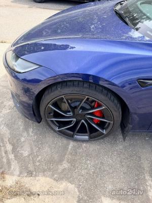 Blue Tesla Model 3 2024 in Tallinn, with an engine capacity of 0.00 L and mileage of 20 thousand km for 51900 €, photo 25 on AUTOMOTO.COM.LV