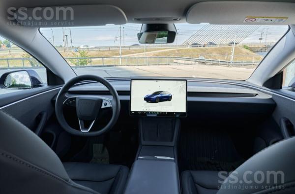 Zils Tesla Model 3 2024 Rīga, ar dzinēja tilpumu 0.00 L un nobraukumu 39 tūkst. km par 38000 €, foto 5 vietnē AUTOMOTO.COM.LV
