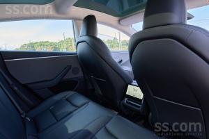 Blue Tesla Model 3 2024 in Riga, with an engine capacity of 0.00 L and mileage of 39 thousand km for 38000 €, photo 7 on AUTOMOTO.COM.LV