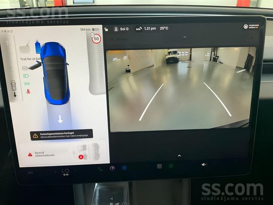 Blue Tesla Model 3 2024 in Riga, with an engine capacity of 0.00 L and mileage of 44 thousand km for 44900 €, photo 10 on AUTOMOTO.COM.LV