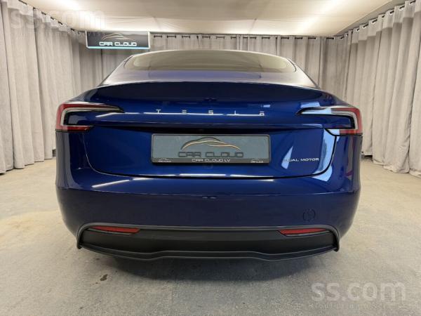 Tesla Model 3 2024 Rīga vietnē Zils Tesla Model 3 2024 Rīga, ar dzinēja tilpumu 0.00 L un nobraukumu 48 tūkst. km par 34990 €, foto 6 vietnē AUTOMOTO.COM.LV