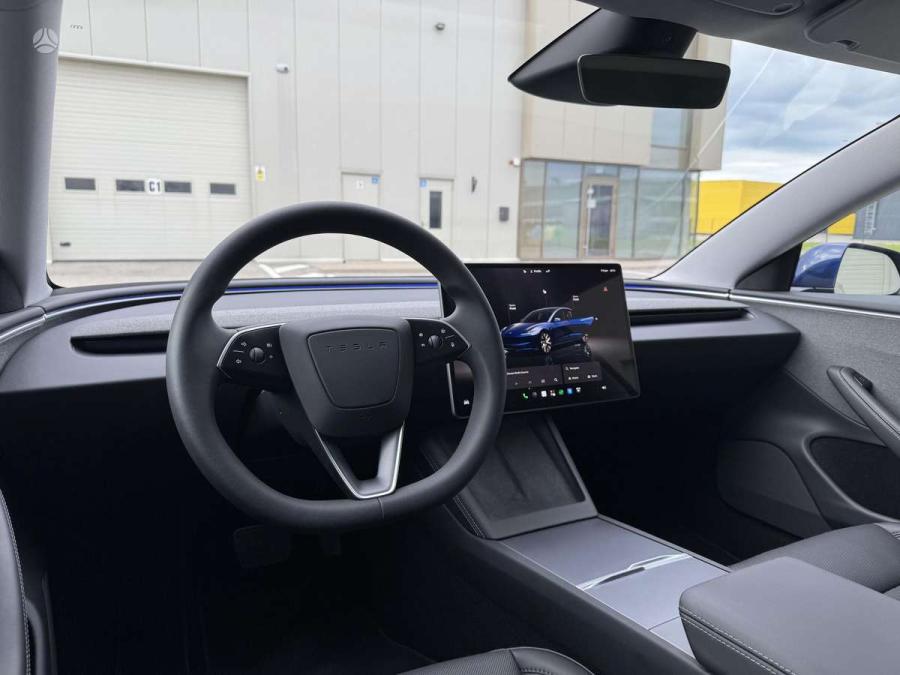 Zils Tesla Model 3 2025 Kauņa, ar dzinēja tilpumu 0.00 L un nobraukumu 15 tūkst. km par 34500 €, foto 7 vietnē AUTOMOTO.COM.LV