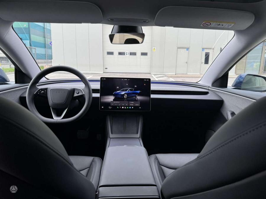 Zils Tesla Model 3 2025 Kauņa, ar dzinēja tilpumu 0.00 L un nobraukumu 15 tūkst. km par 34500 €, foto 8 vietnē AUTOMOTO.COM.LV