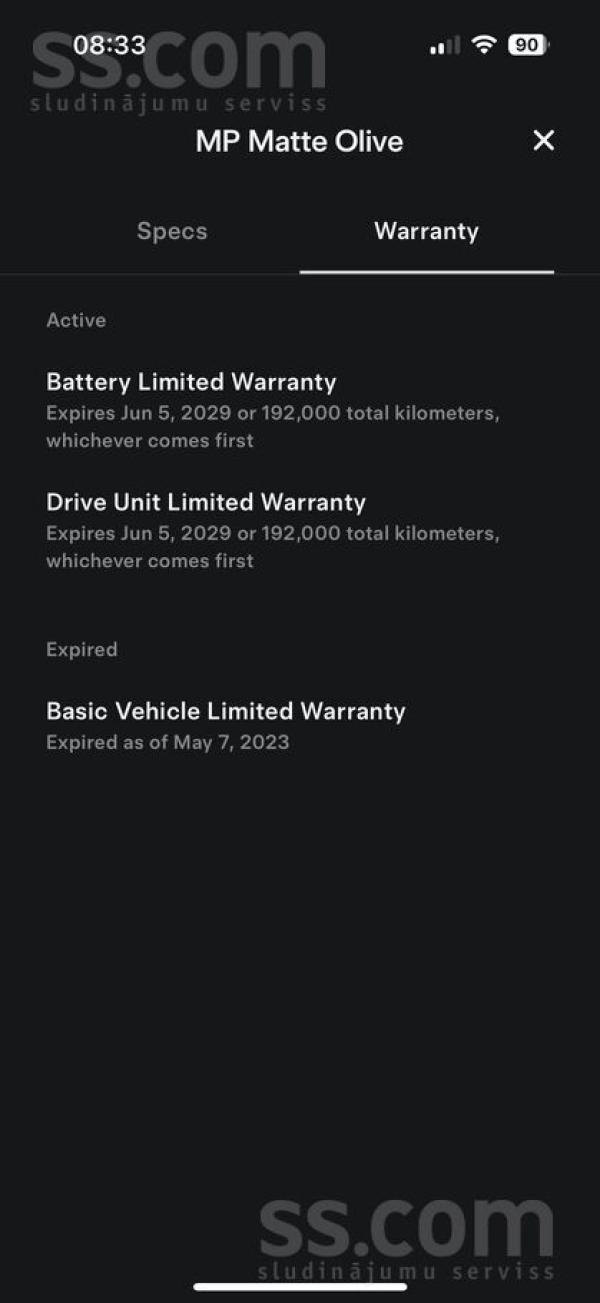 Зеленый Тесла Модель 3 2021 в Рига, объемом двигателя 0.00 л и пробегом 0 тыс. км за 25900 €, фото 7 на AUTOMOTO.COM.LV