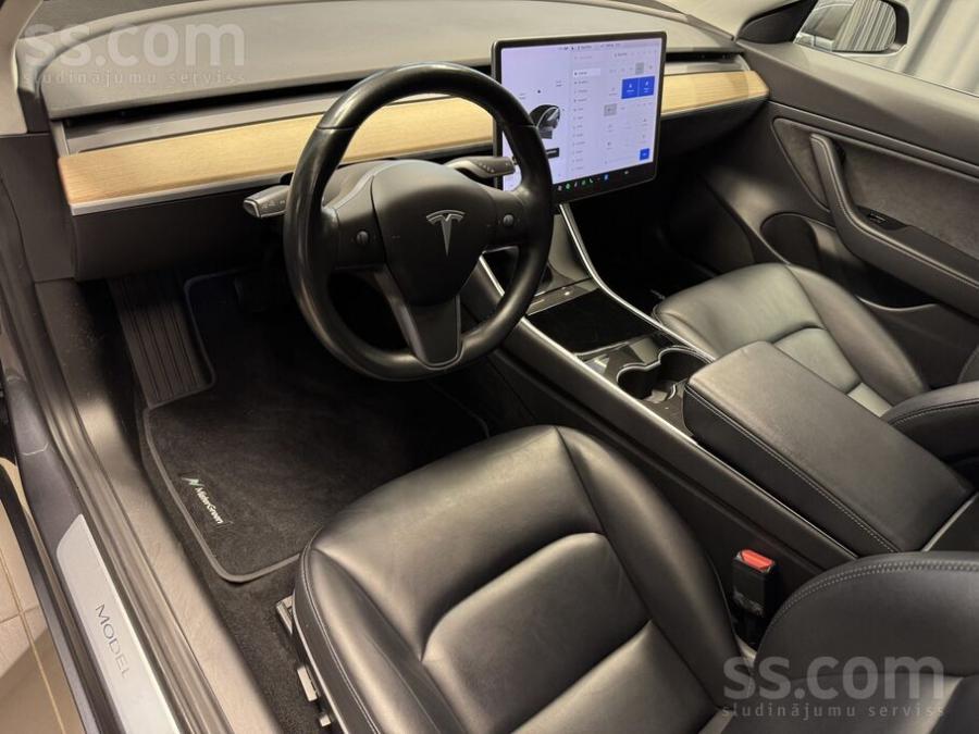 Pelēks Tesla Model 3 2019 Rīga, ar dzinēja tilpumu 0.00 L un nobraukumu 147 tūkst. km par 18990 €, foto 11 vietnē AUTOMOTO.COM.LV