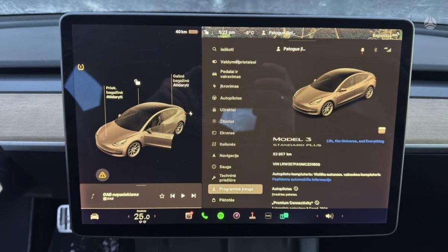 Pelēks Tesla Model 3 2021 Jonava, ar dzinēja tilpumu 0.00 L un nobraukumu 50 tūkst. km par 15650 €, foto 22 vietnē AUTOMOTO.COM.LV