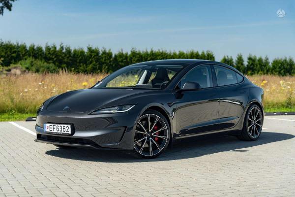 Grey Tesla Model 3 2024 in Klaipeda, with an engine capacity of 0.00 L and mileage of 48 thousand km for 46800 €, photo 9 on AUTOMOTO.COM.LV