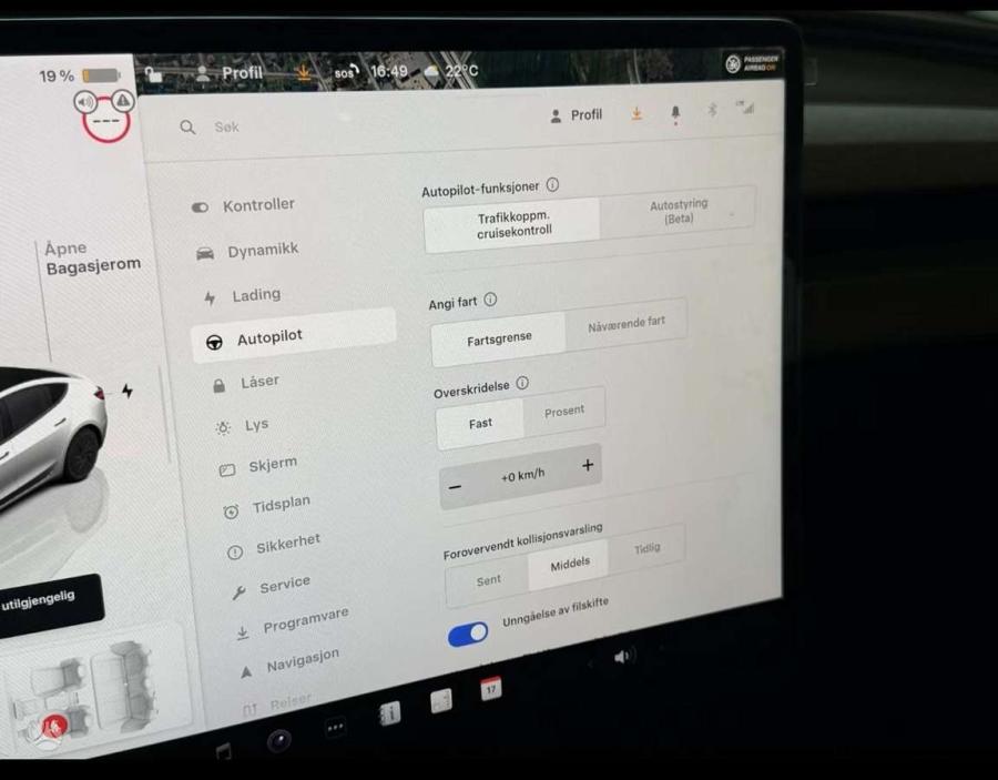Pelēks Tesla Model 3 2024 Kauņa, ar dzinēja tilpumu 0.00 L un nobraukumu 2 tūkst. km par 31999 €, foto 11 vietnē AUTOMOTO.COM.LV