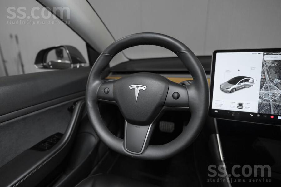 Pelēks Tesla Model 3 2019 Rīga, ar dzinēja tilpumu 0.00 L un nobraukumu 113 tūkst. km par 21500 €, foto 25 vietnē AUTOMOTO.COM.LV