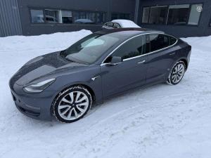 Grey Tesla Model 3 2019 in Kaunas, with an engine capacity of 0.00 L and mileage of 180 thousand km for 14400 €, photo 5 on AUTOMOTO.COM.LV
