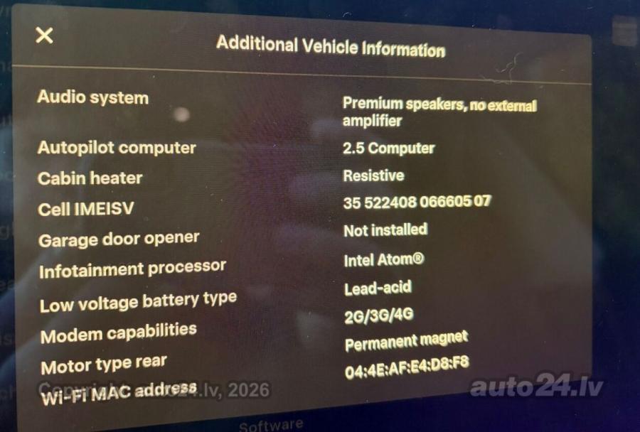 Grey Tesla Model 3 2019 in Viljandi, with an engine capacity of 0.00 L and mileage of 186 thousand km for 16500 €, photo 10 on AUTOMOTO.COM.LV