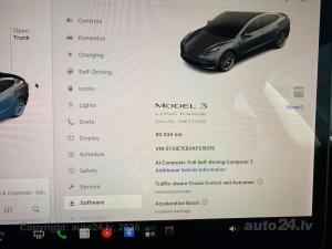 Pelēks Tesla Model 3 2019 Tallina, ar dzinēja tilpumu 0.00 L un nobraukumu 90 tūkst. km par 22490 €, foto 16 vietnē AUTOMOTO.COM.LV