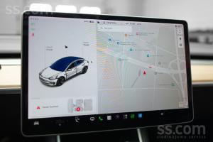 Grey Tesla Model 3 2019 in Riga, with an engine capacity of 0.00 L and mileage of 120 thousand km for 21490 €, photo 18 on AUTOMOTO.COM.LV